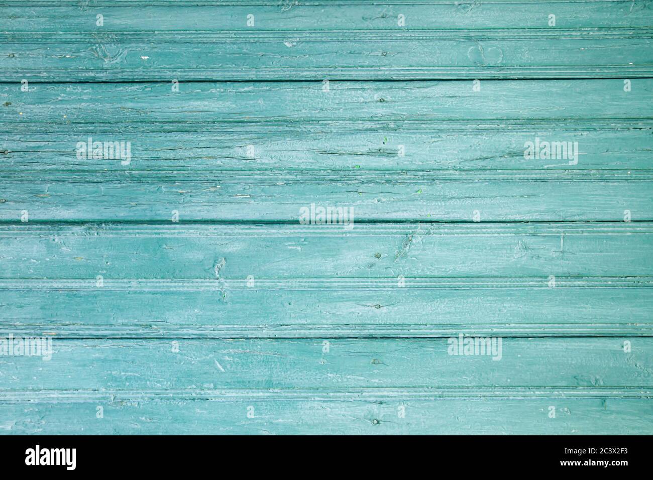 Blue painted wooden planks wall Stock Photo - Alamy