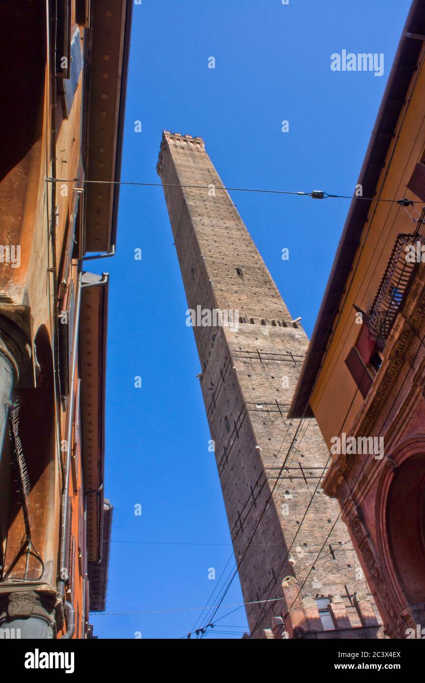 Stone towers Bologna, Italy, Europe Stock Photo - Alamy