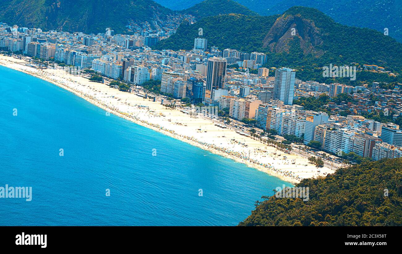 Rio's Best Beaches with turquoise water: famous Copacabana Beach ...