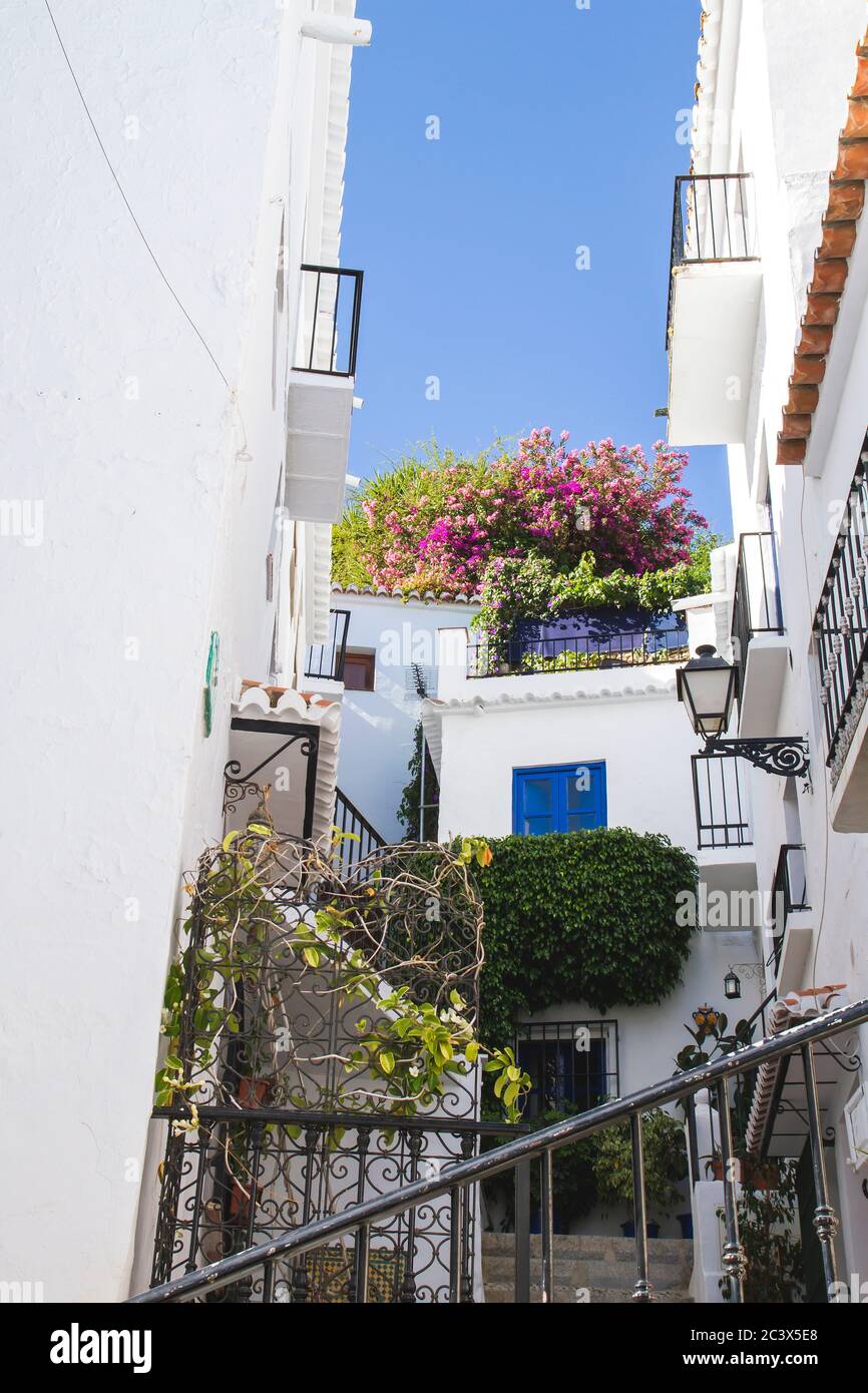 Frigiliana white spanish mountain village hi-res stock photography and ...