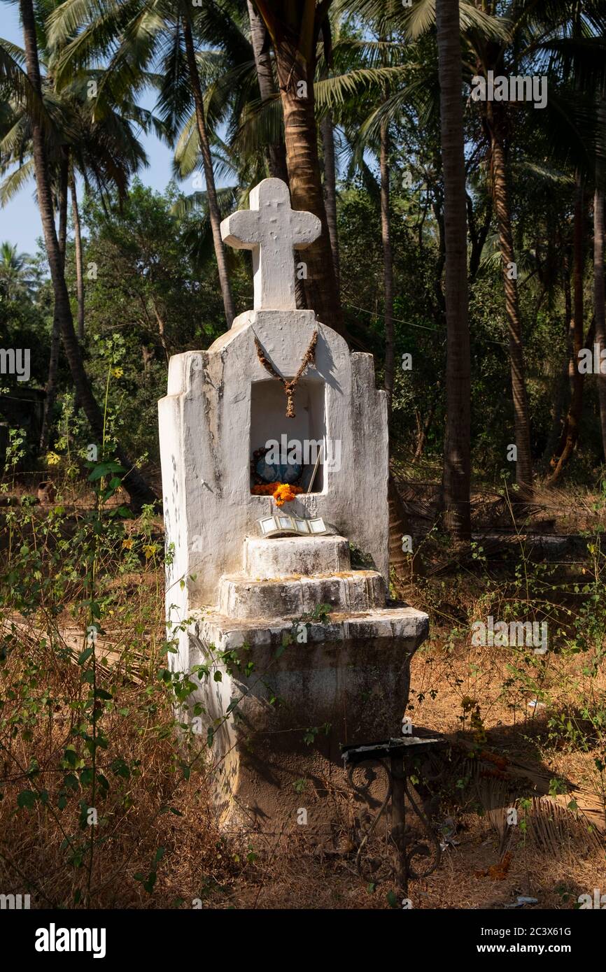 Catholic cross goa india hi-res stock photography and images - Alamy