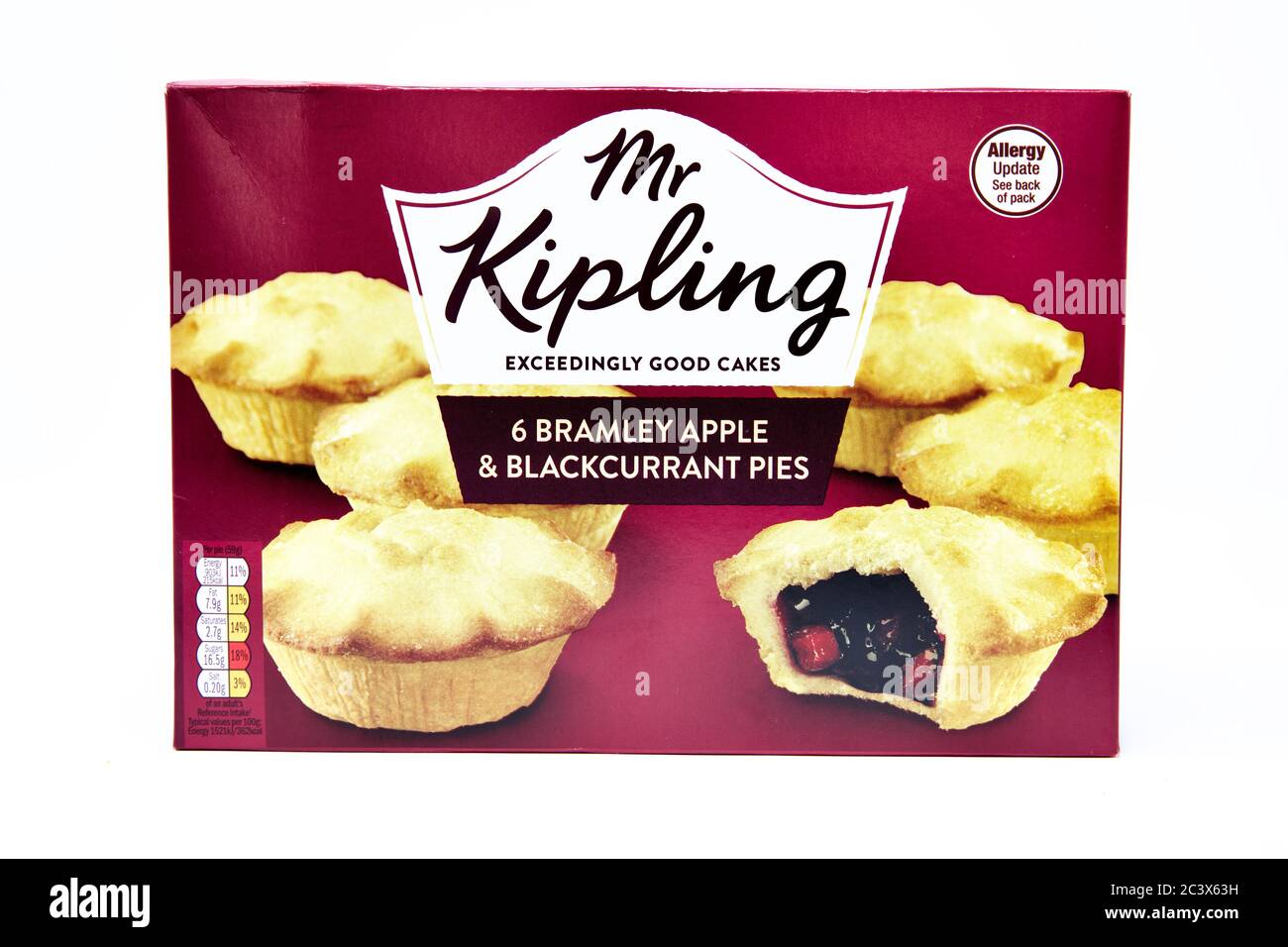 Mr kipling bramley apple pies Cut Out Stock Images & Pictures - Alamy