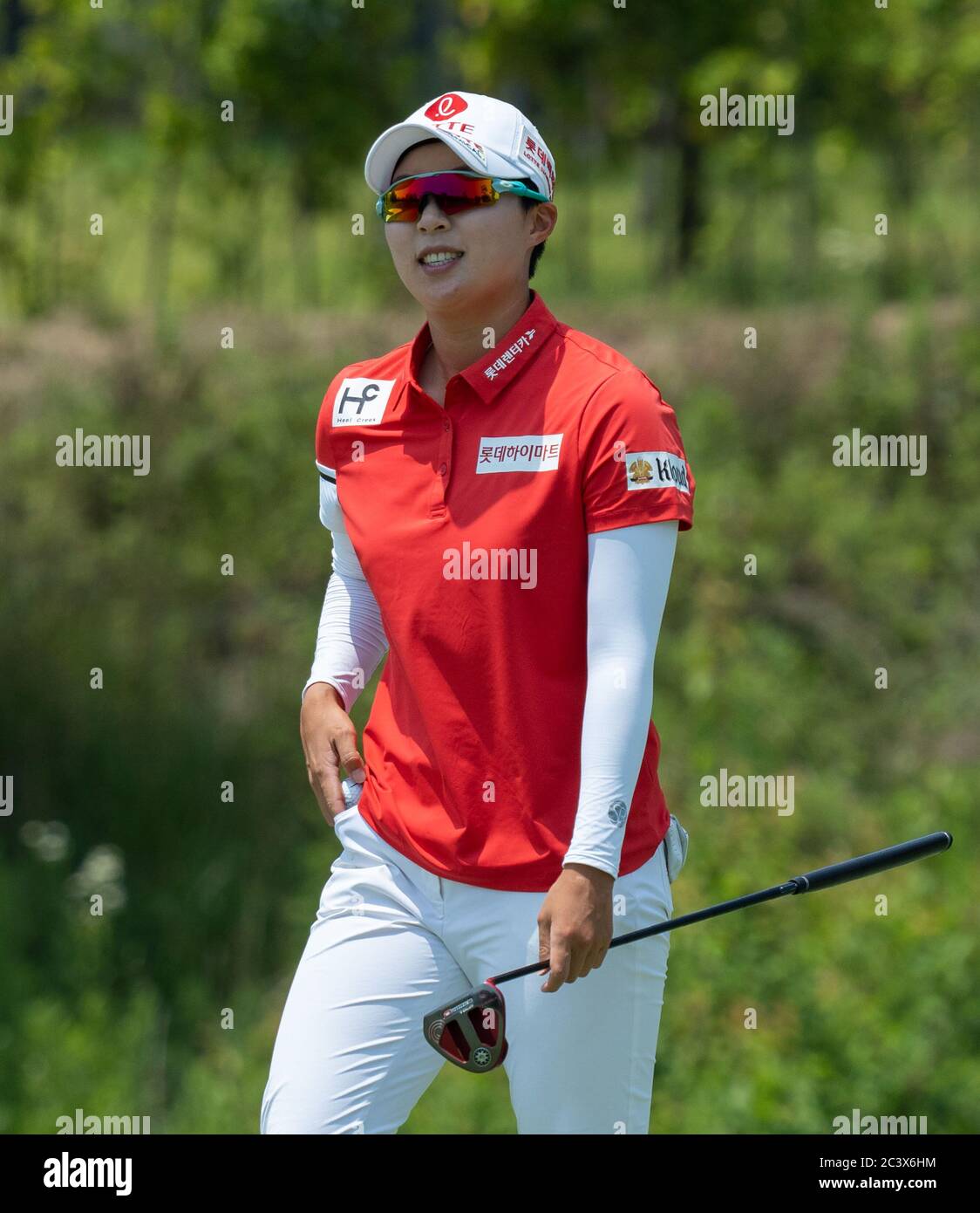 Incheon, South Korea. 21st June, 2020. LPGA golf player Kim Hyo-Joo of ...