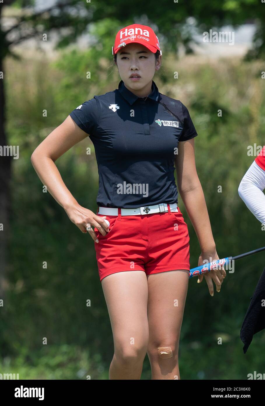 Incheon, South Korea. 21st June, 2020. LPGA golf player Yeolimi Noh of South Korean-American ...