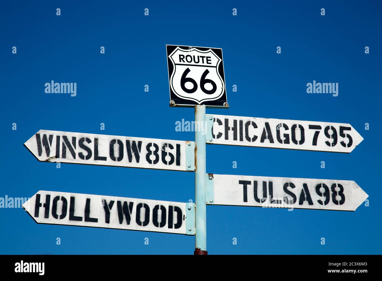 1920's Filling Station, Historic Route 66, Luther, Oklahoma, USA Stock ...