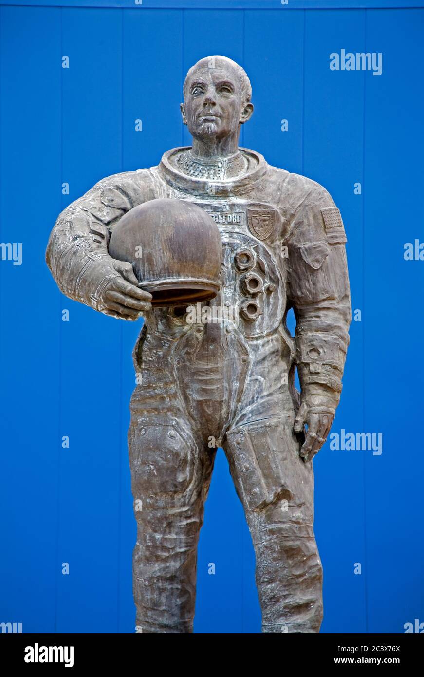 Statue of General Stafford, Stafford Air & Space Museum, Historic Route ...