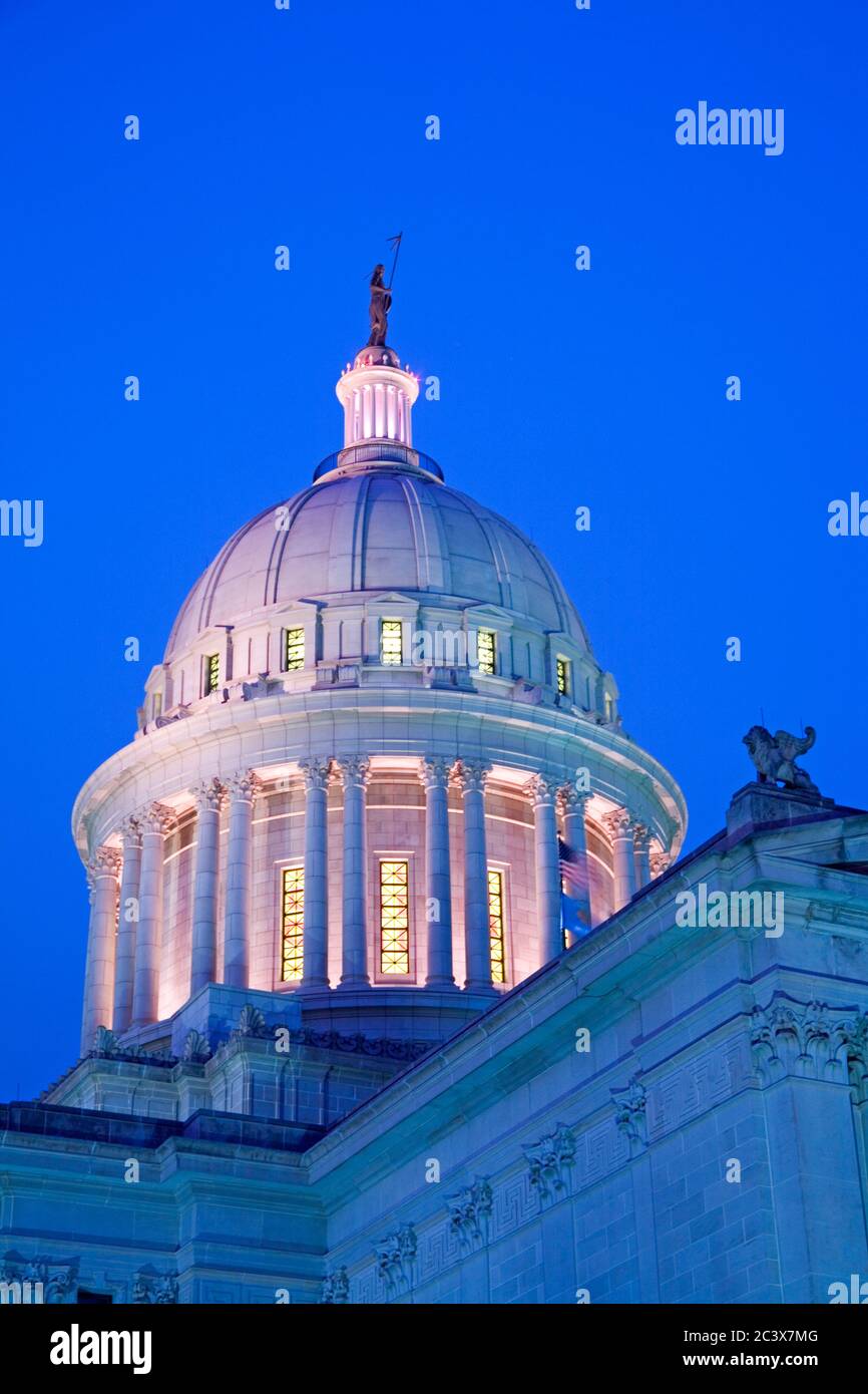 State Capitol Building, Oklahoma City, Oklahoma, USA Stock Photo - Alamy