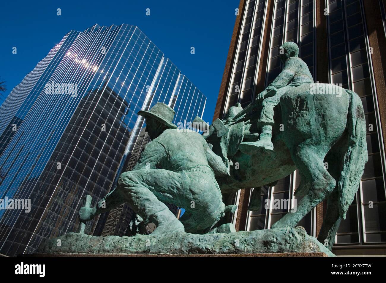 Statues Downtown Oklahoma City