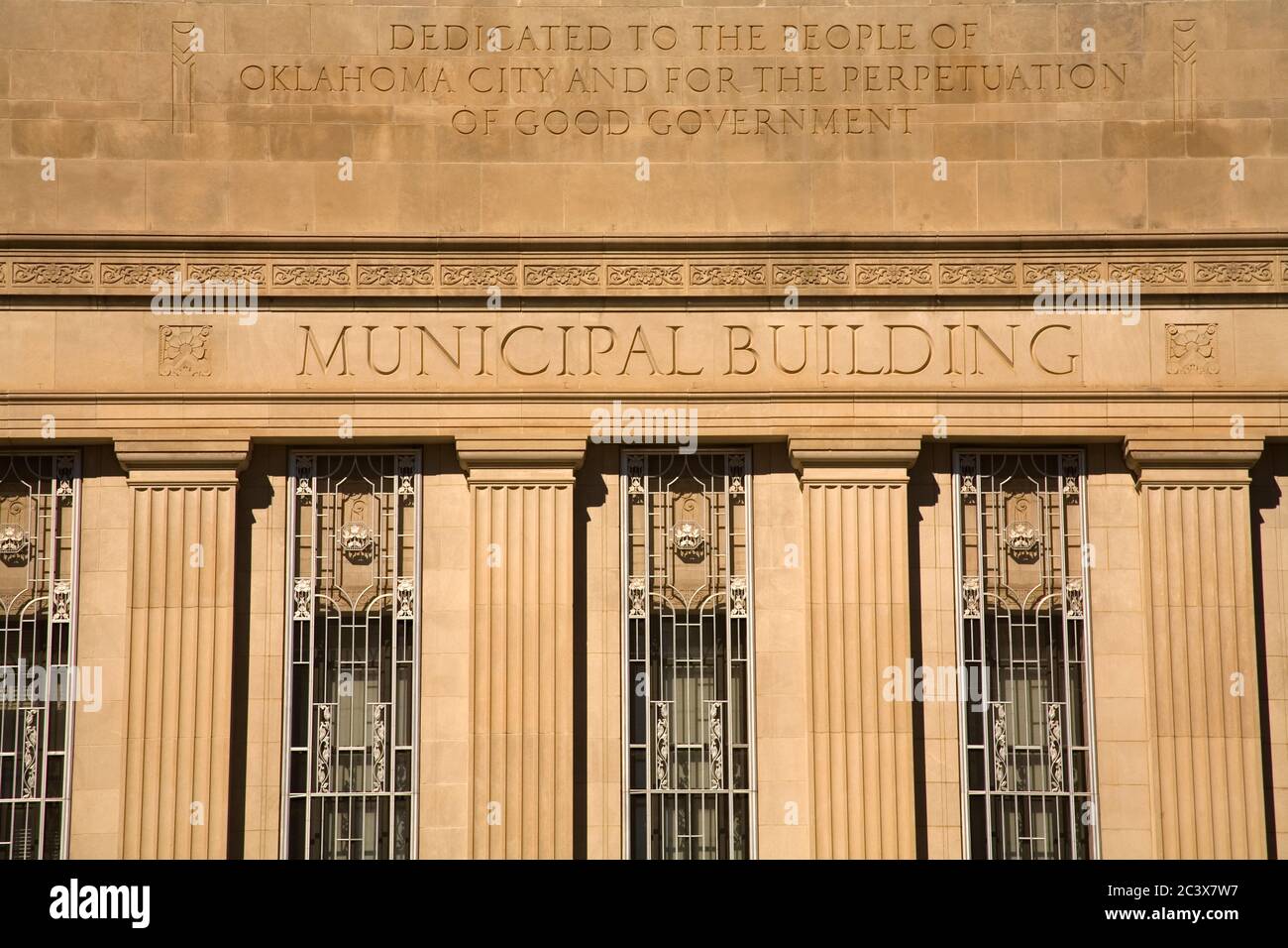 Municipal Building, Oklahoma City, Oklahoma, USA Stock Photo - Alamy