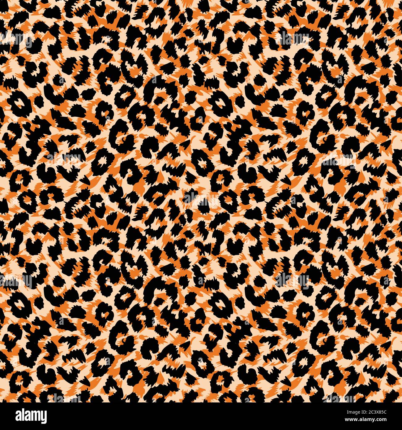 pattern design of leopard animal print vector Stock Vector Image & Art ...