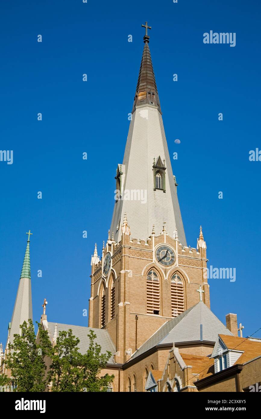 Holy Family Cathedral, Downtown Tulsa, Oklahoma, USA Stock Photo - Alamy