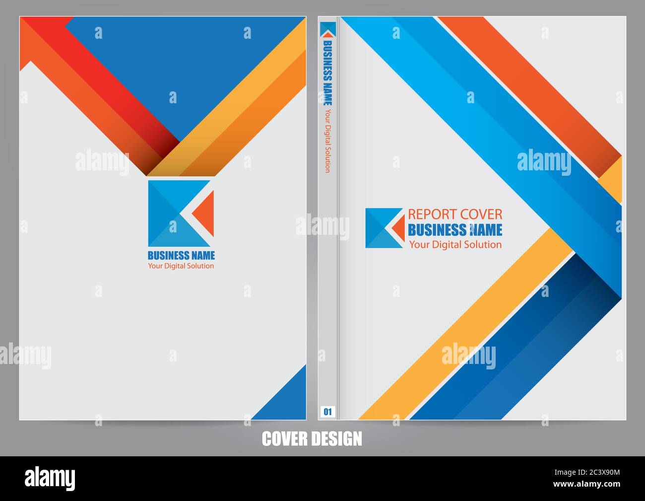Annual report cover Business design Stock Vector Image & Art - Alamy