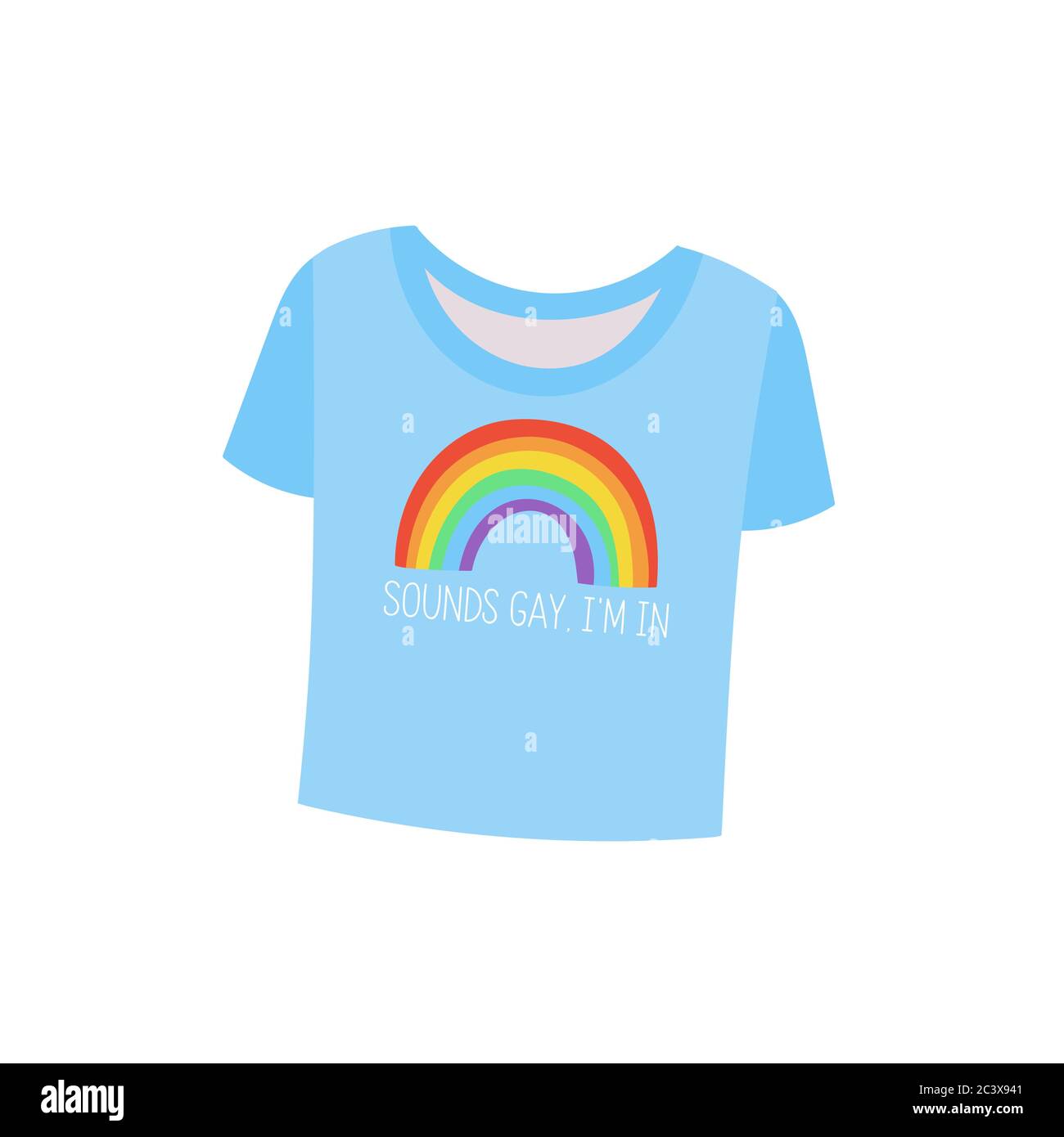 Cute LGBTQ pride print. Colorful design elements and typography. Vector ...