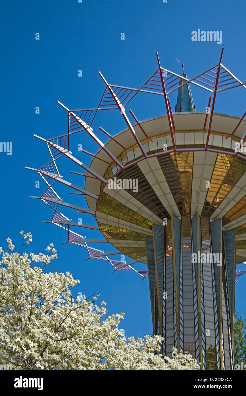 Prayer Tower, Oral Roberts University, Tulsa, Oklahoma, USA Stock Photo ...