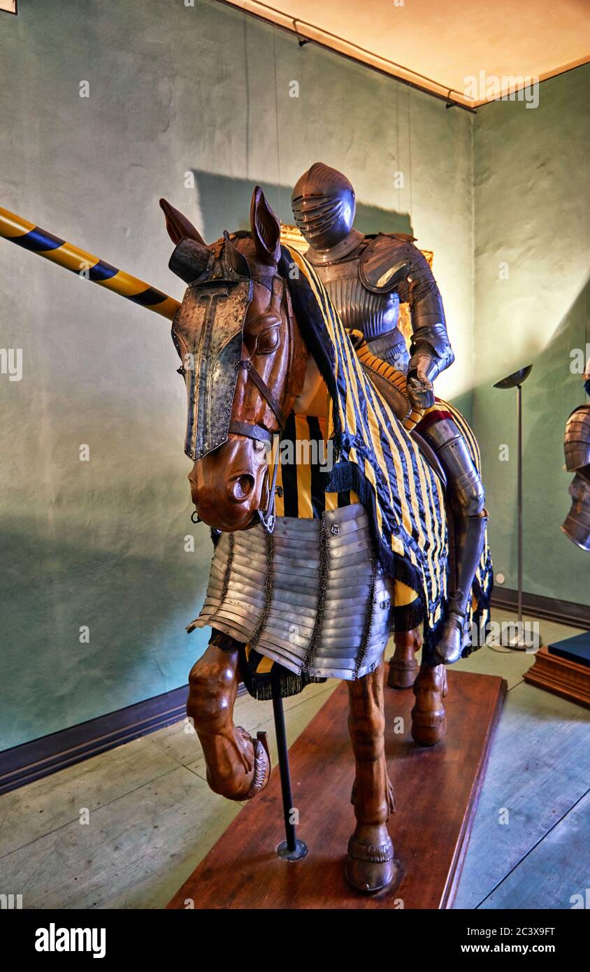 Armored Destrier Horse