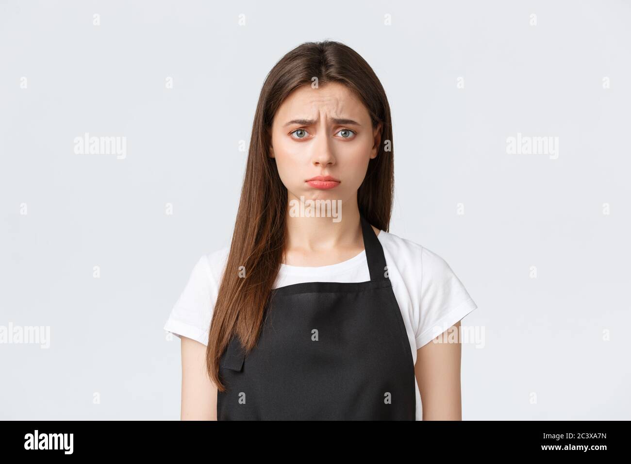 Frowning employees hi-res stock photography and images - Alamy
