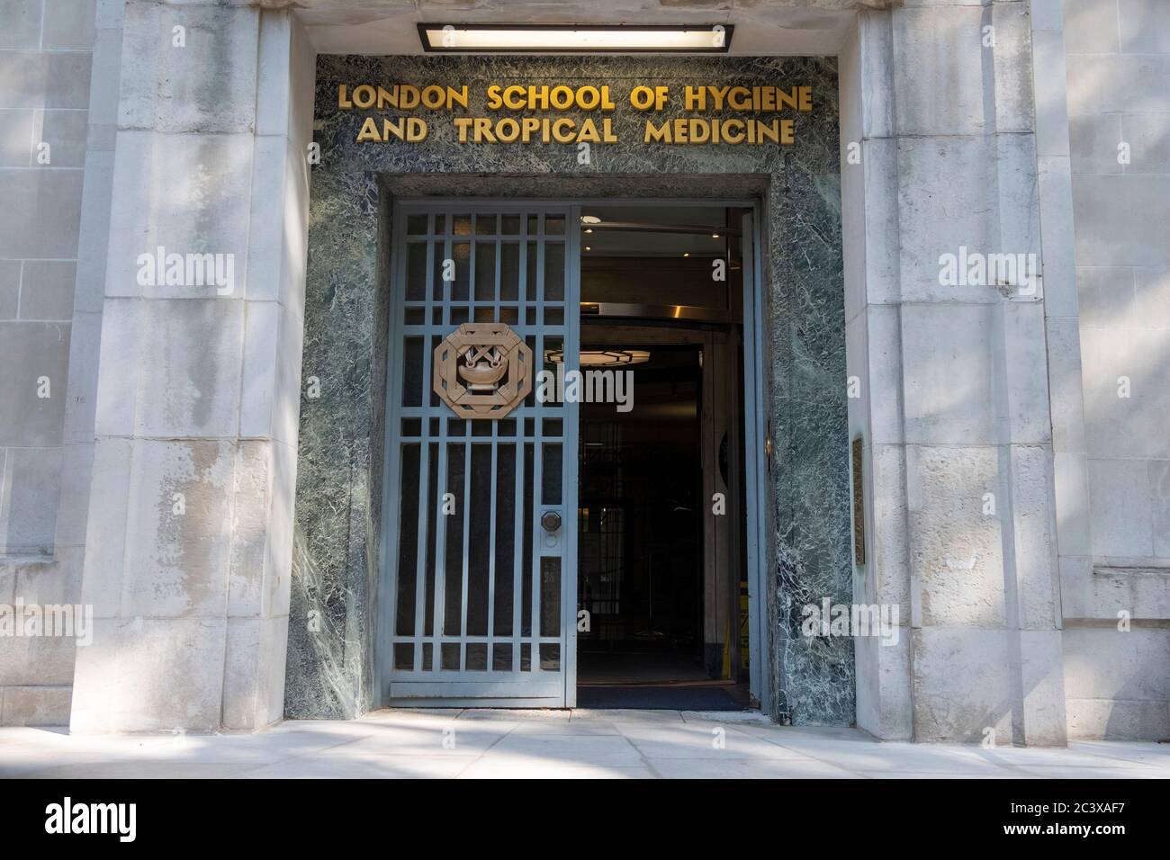Exterior view of the London School of Hygiene & Tropical Medicine Stock ...