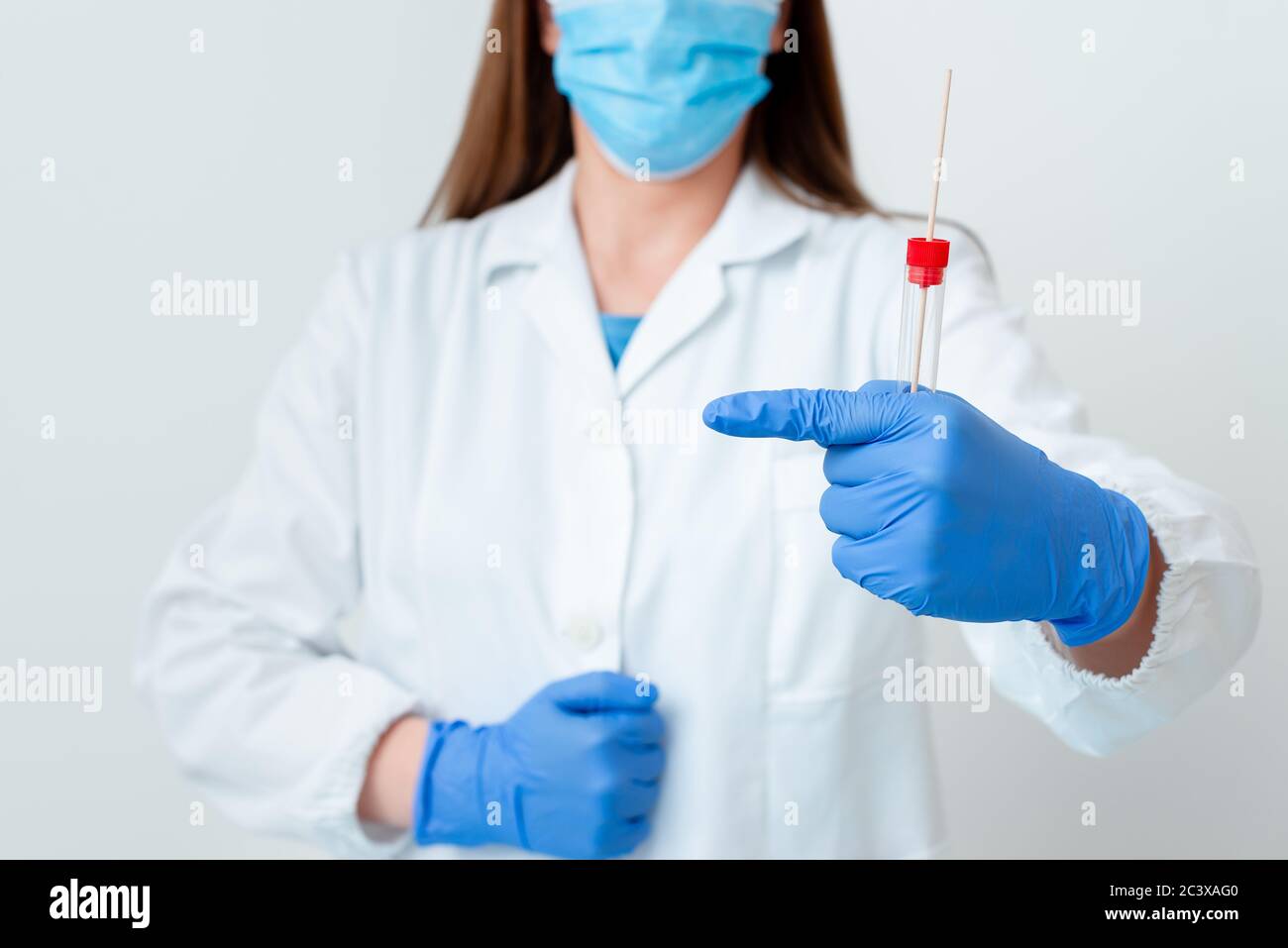 Laboratory Blood Test Sample Shown For Medical Diagnostic Analysis ...