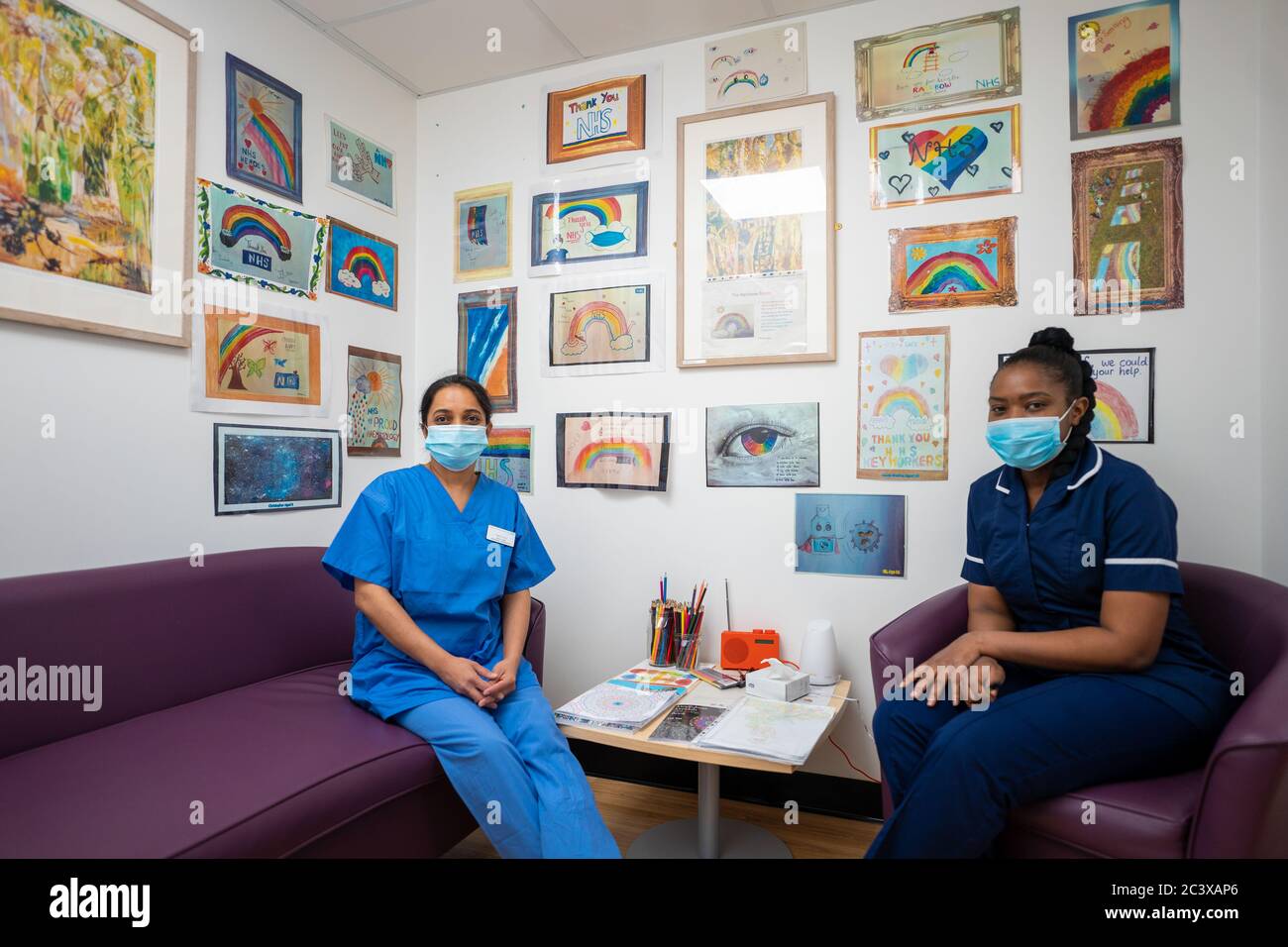 Nhs nurses hi-res stock photography and images - Alamy