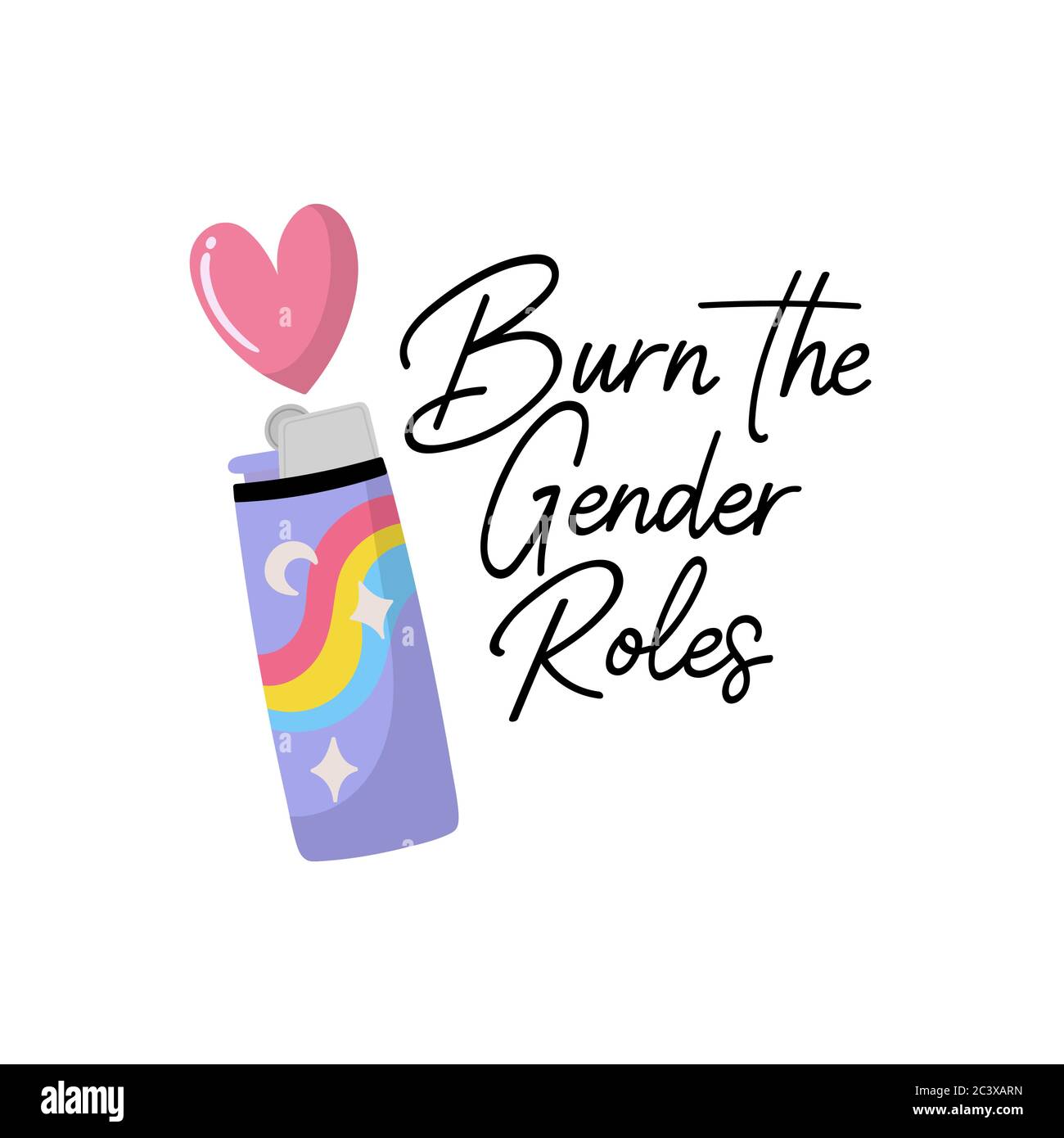 Cute LGBTQ pride print. Colorful design elements and typography. Vector ...