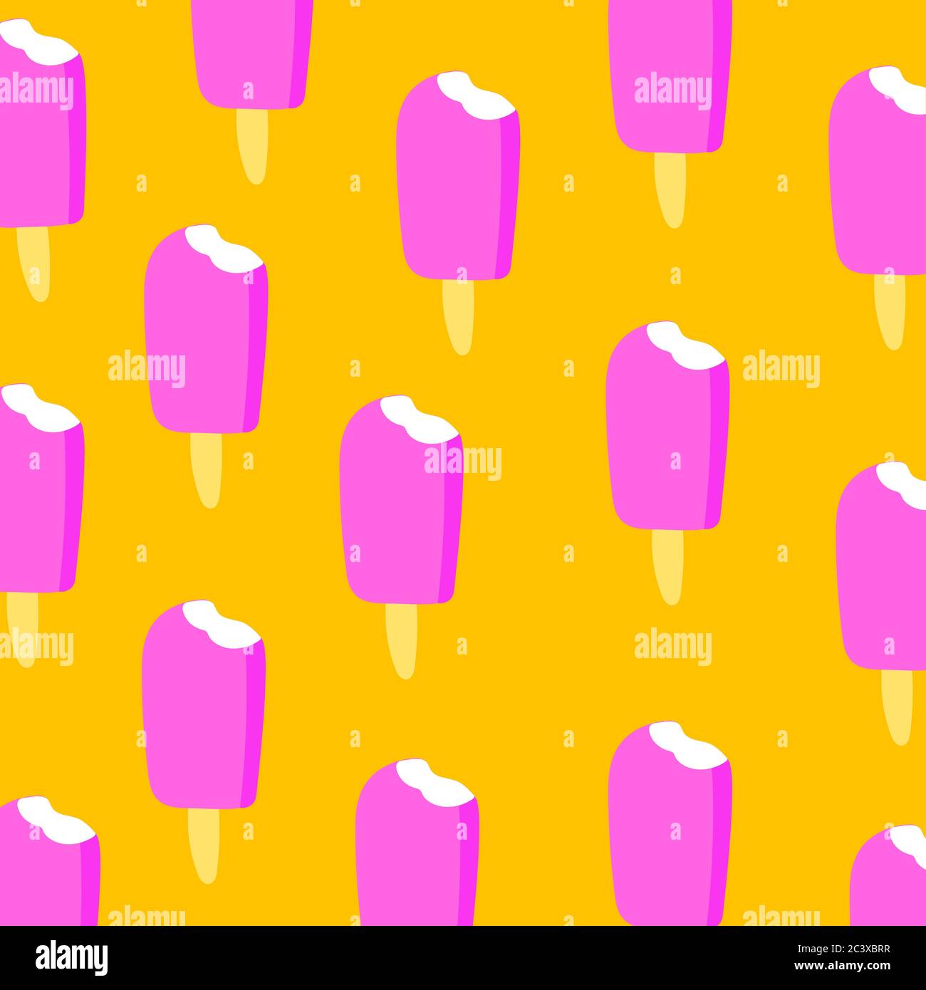 Ice cream pattern Stock Vector Image & Art - Alamy