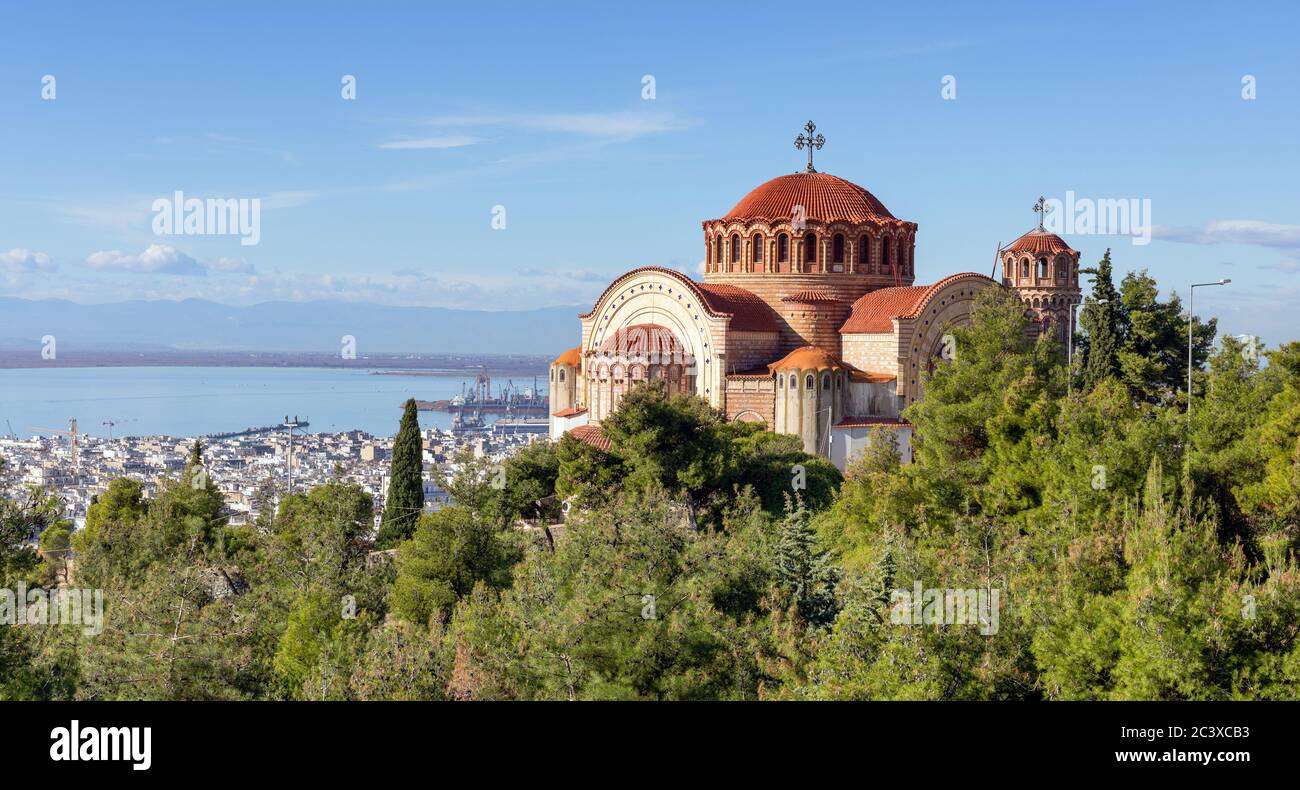 Church of St. Paul in Thessaloniki, Macedonia, Greece Stock Photo - Alamy