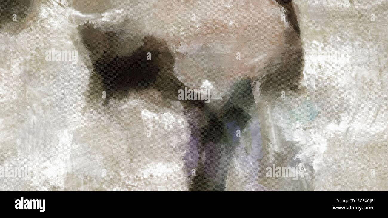 Muted Abstract Painting. Textured background Stock Photo - Alamy