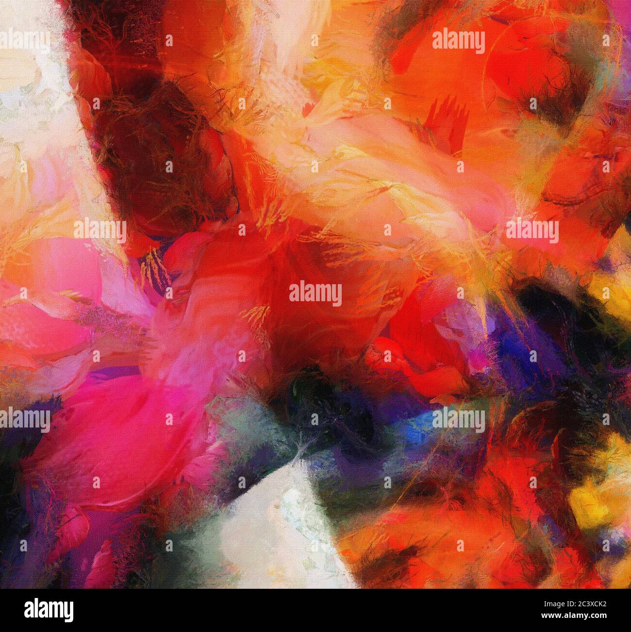 Colorful abstract painting. Vivid colors Stock Photo - Alamy