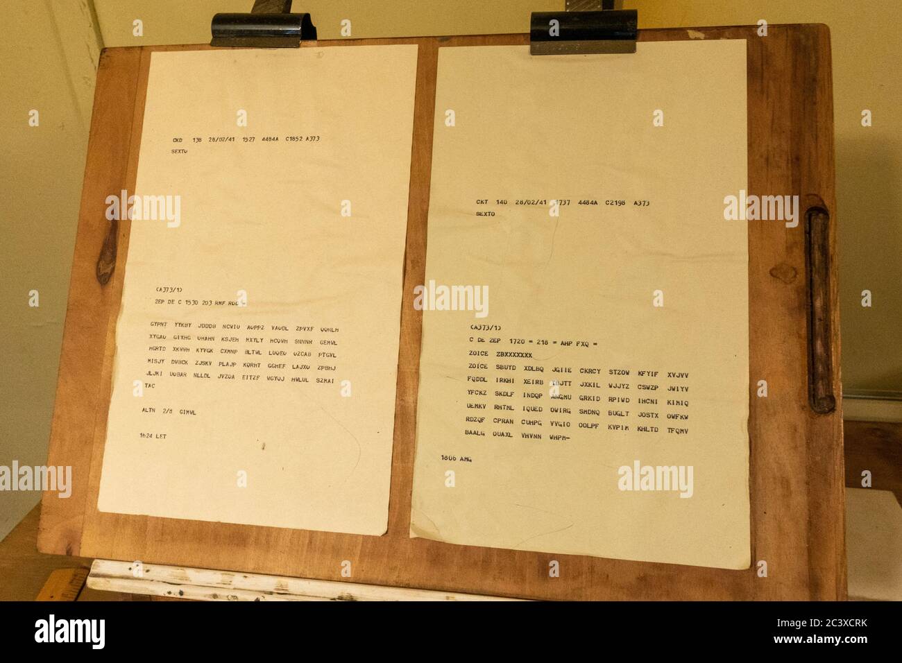 Bletchley park code breakers hi-res stock photography and images - Alamy