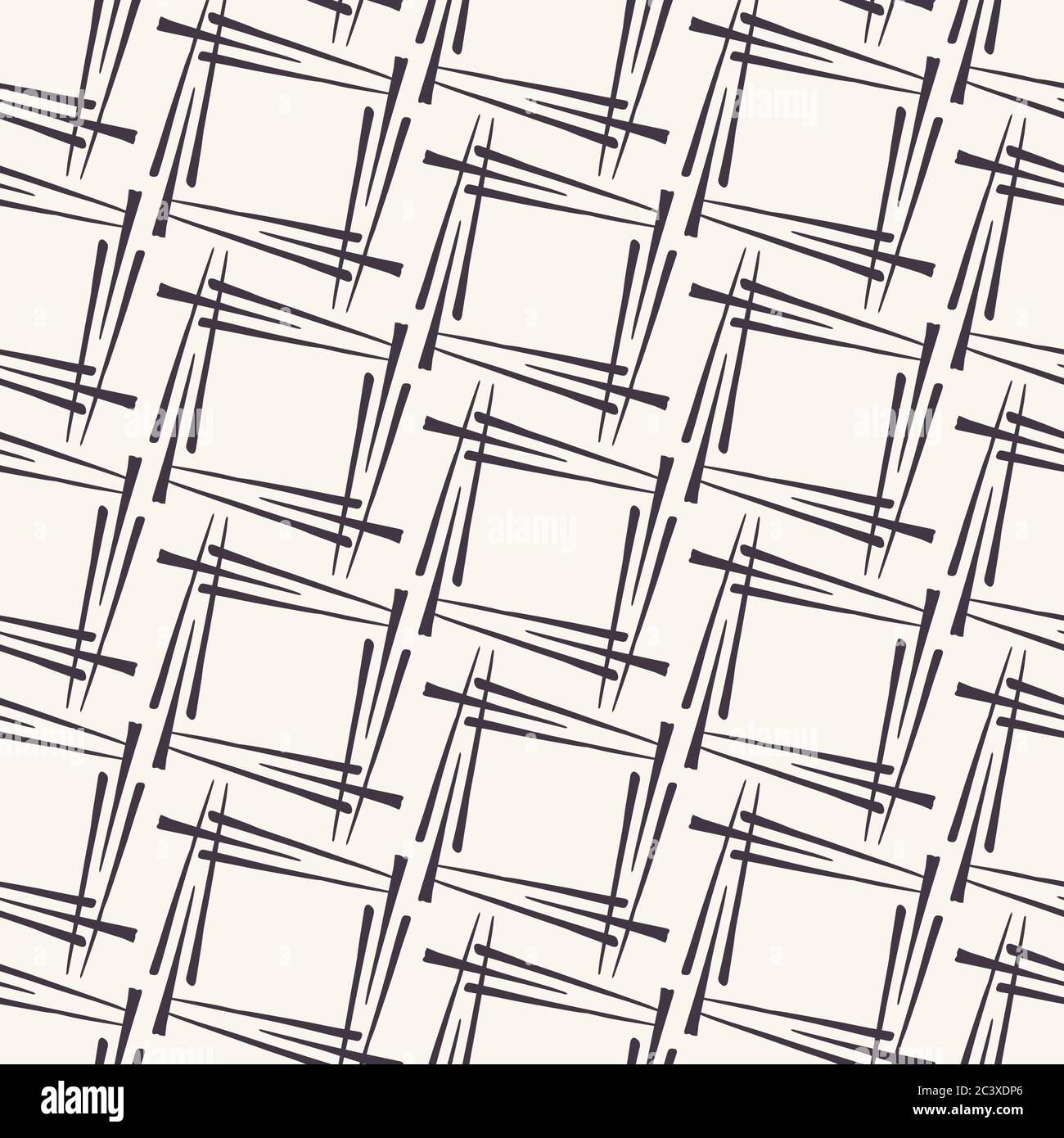 Seamless vector pattern. Geometric squares texture shape. Repeating geo ...