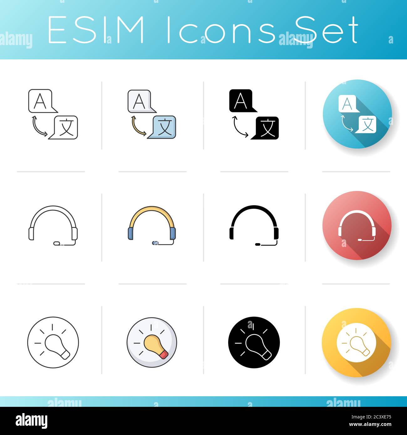 Remote work elements black hi-res stock photography and images - Alamy