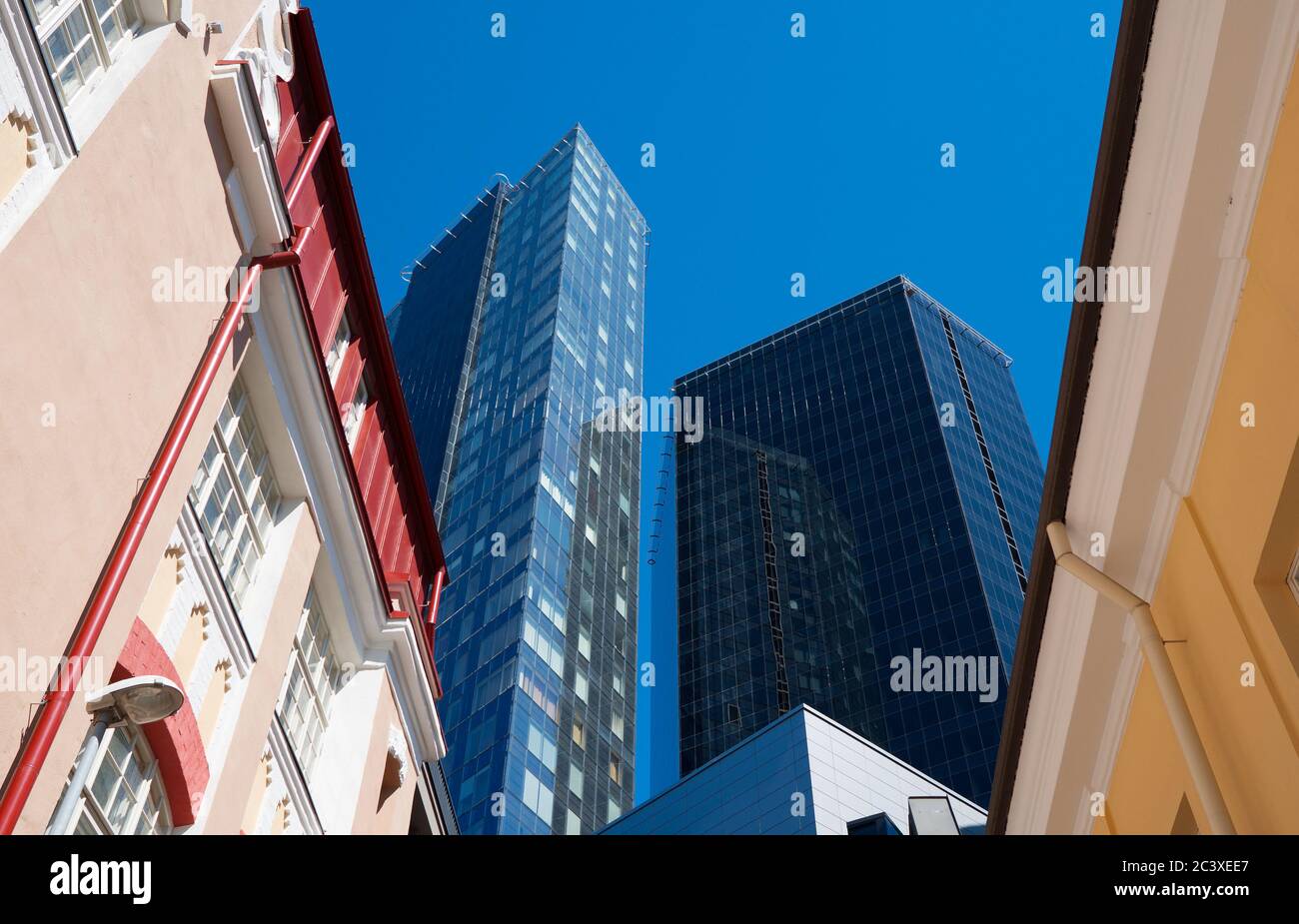 Modern skyscrapers in the city of Tallinn, Estonia Stock Photo - Alamy