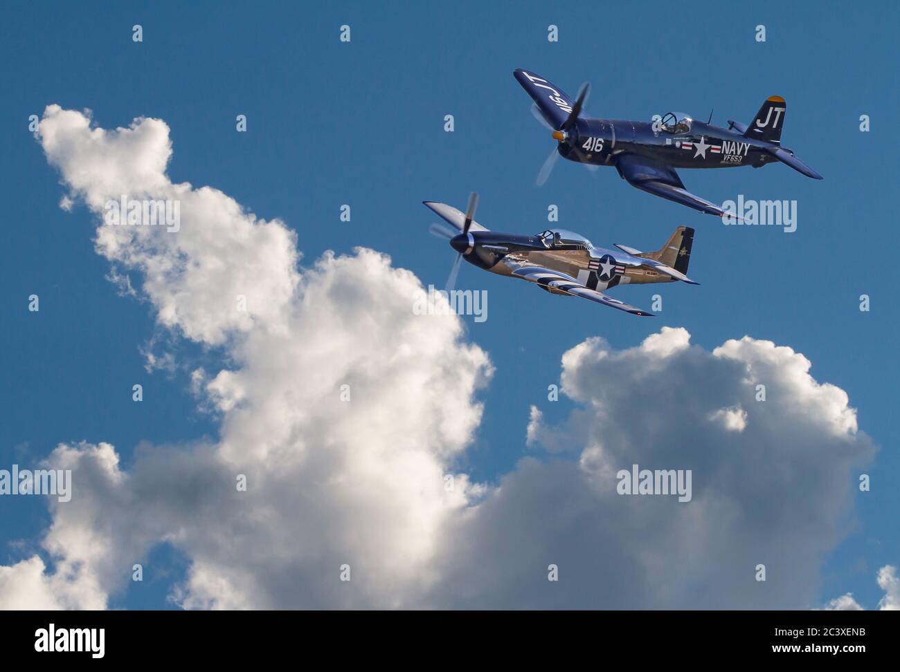 F4u Vs P51