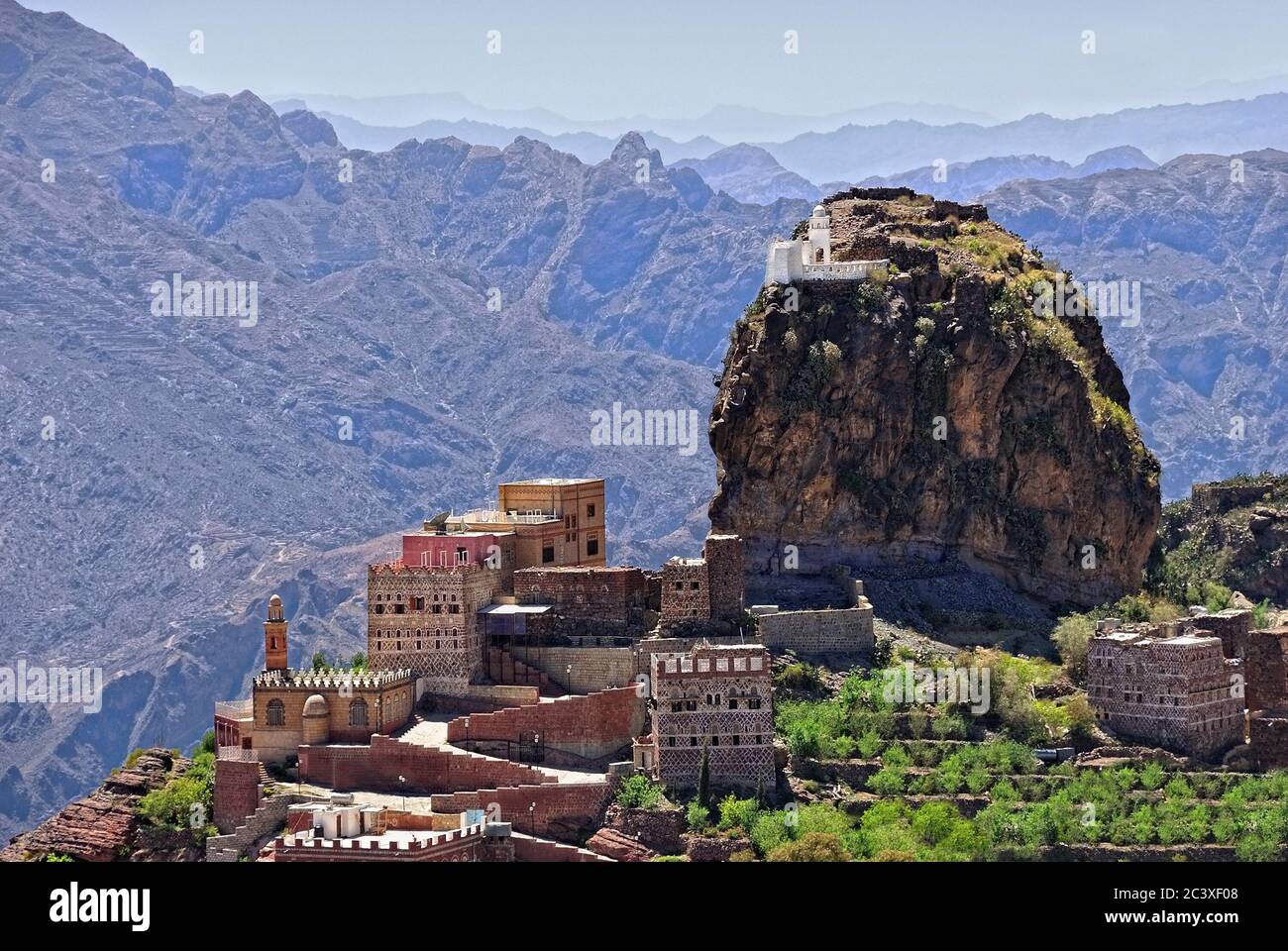 Mountain Yemen, Eastern Haraz, Al-Hutaib. An important shrine for the ...