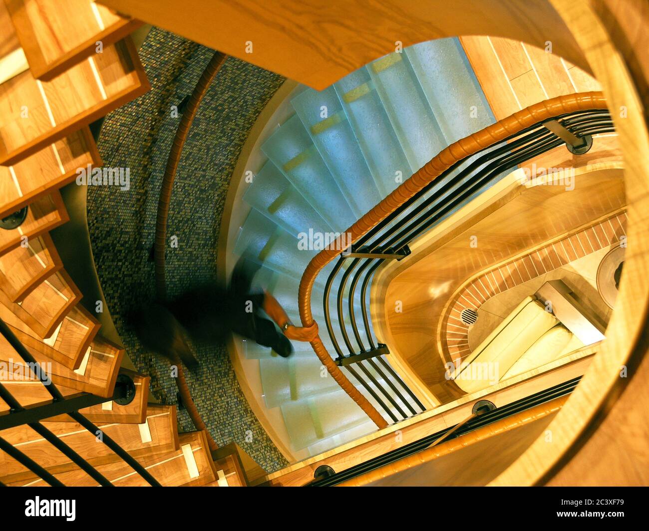 Cruise ship stairs hi-res stock photography and images - Alamy
