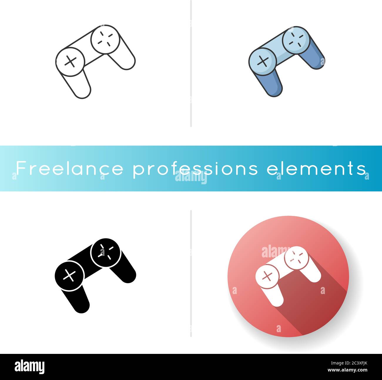 Video game red black Stock Vector Images - Alamy