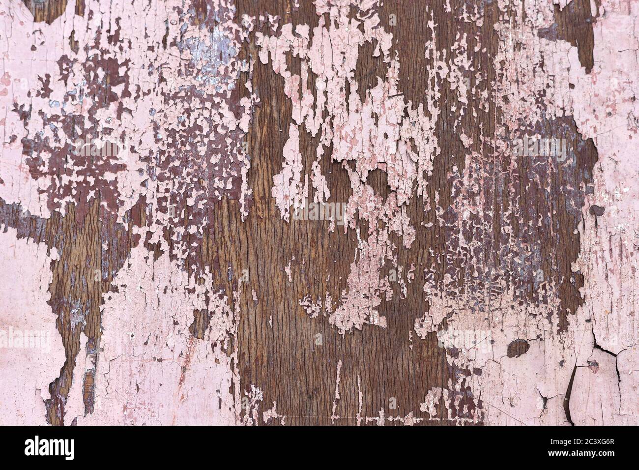 Texture of flaking paint on wooden surface. Background, wallpaper ...
