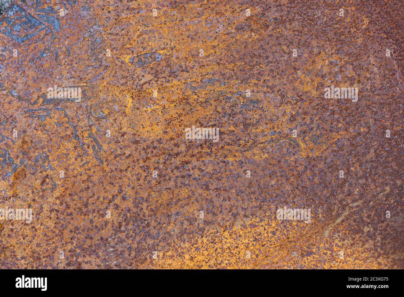 Texture. Rusted metal surface. Rust and oxidized metal background. Old ...
