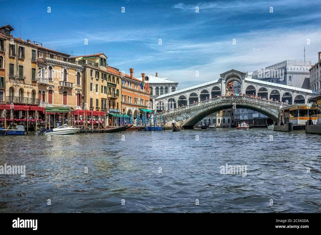 Rialto Bridge, Grand Canal, Venice Stock Photo - Alamy