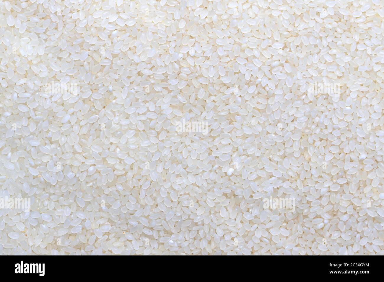 Scattered and uncooked Asian white rice texture. Grains pattern, food ...