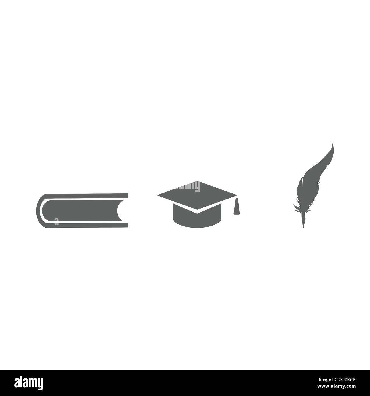 Text book diploma vector Black and White Stock Photos & Images - Alamy