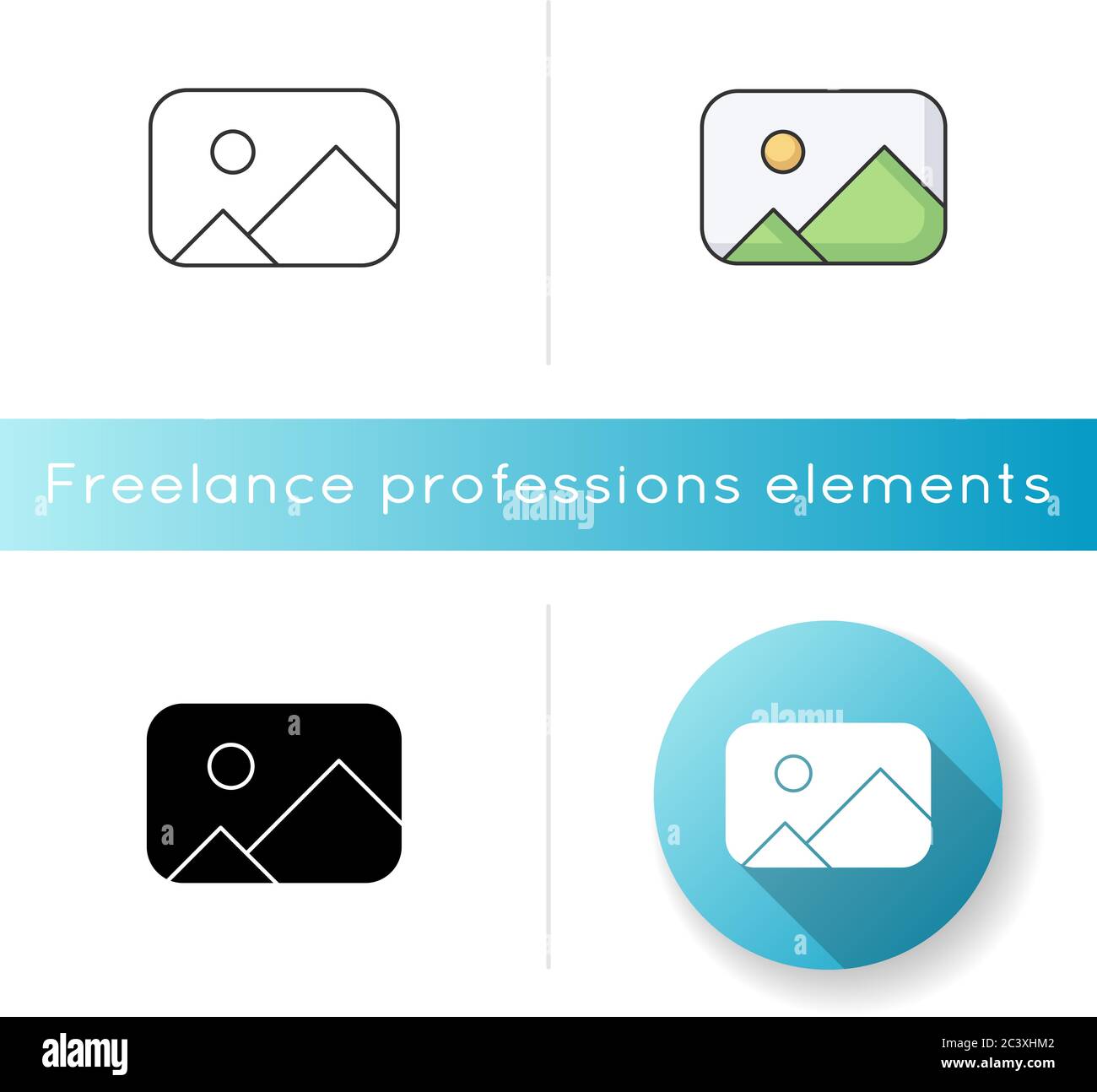 Long thumbnail Stock Vector Images - Alamy