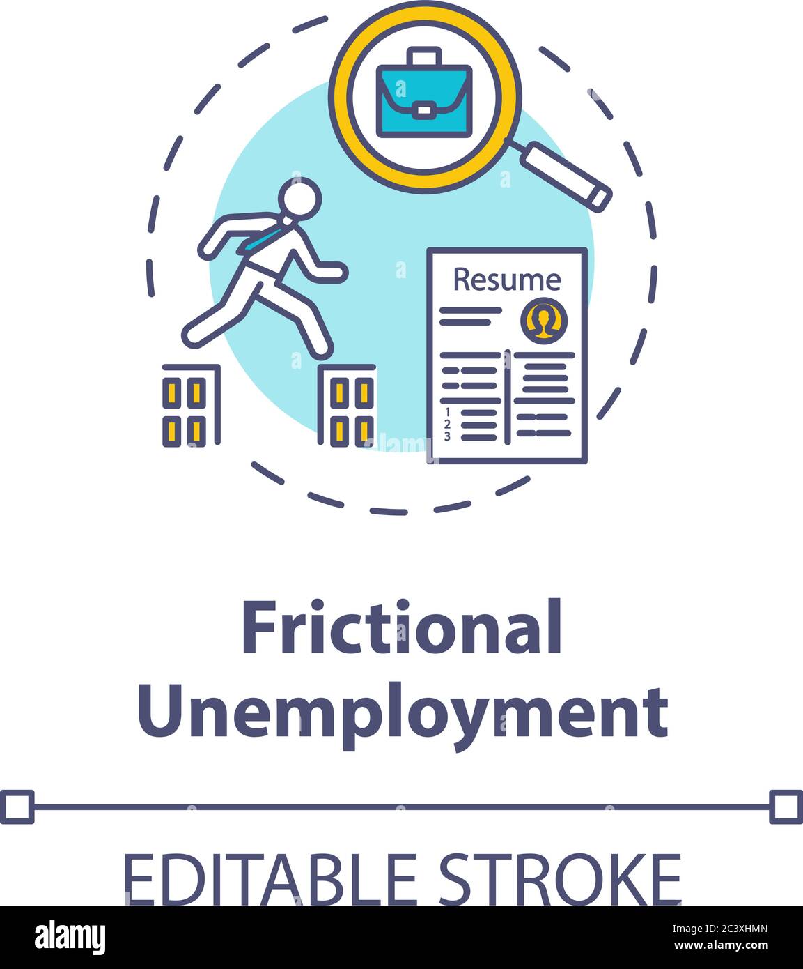 Frictional unemployment concept icon Stock Vector Image & Art - Alamy Frictional unemployment concept icon Stock Vector Image & Art - Alamy
