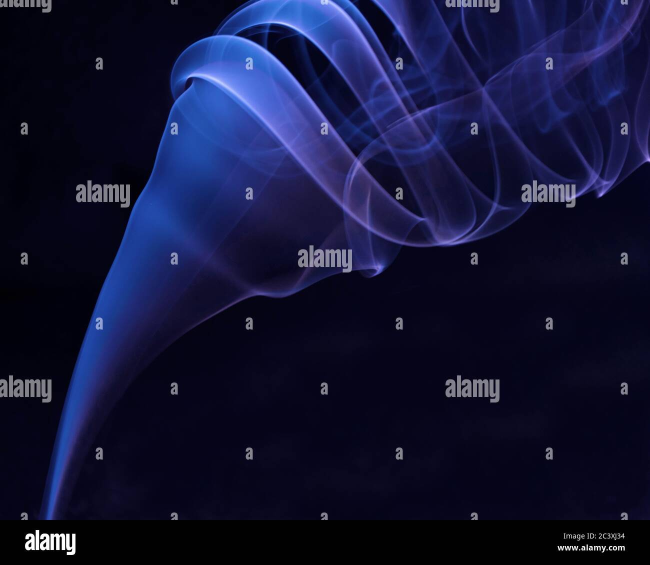 Blue vortex. abstract fantasy Stock Photo - Alamy