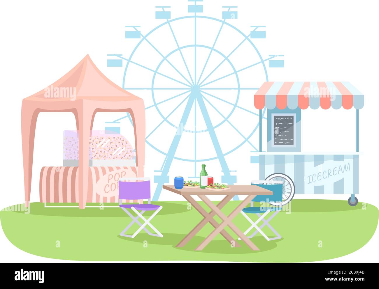 Stall stalls booth market stall Cut Out Stock Images & Pictures - Alamy