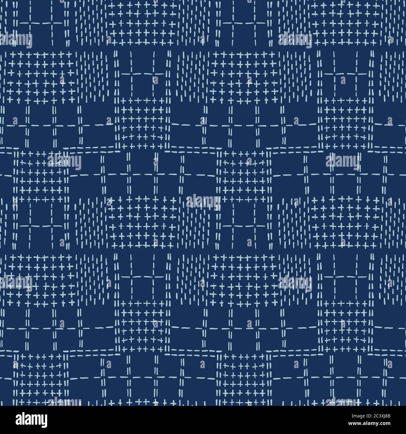 Sashiko patterns Stock Vector Images - Alamy