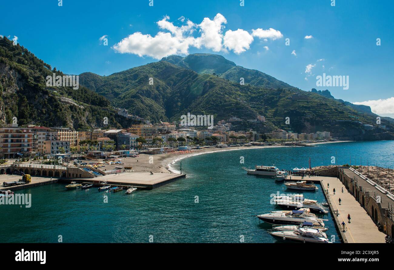 Maiori bay hi-res stock photography and images - Alamy