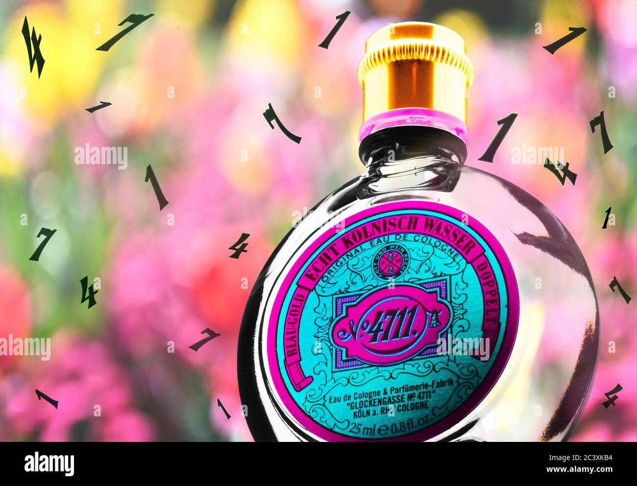 4711 bottle hi-res stock photography and images - Alamy