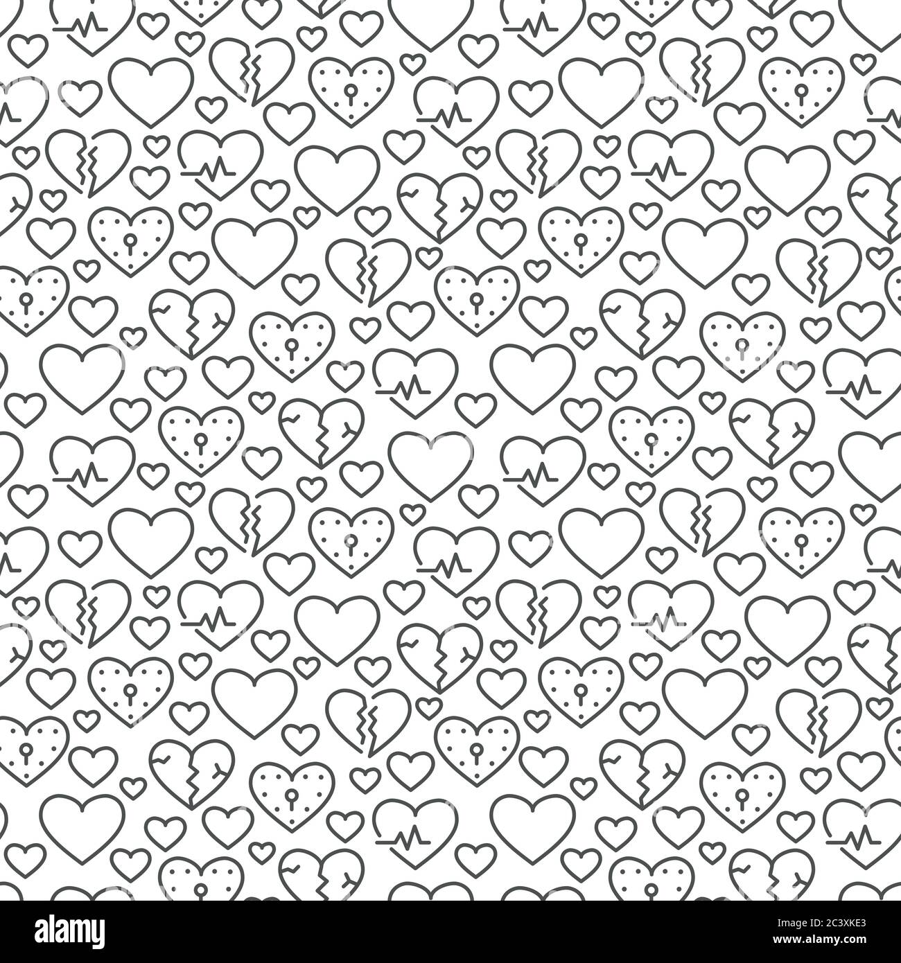 Small white heart on Black and White Stock Photos & Images - Alamy