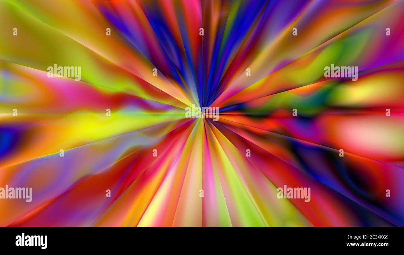Abstract Wavy Trippy Psychedelic Tunnel of Creation - Abstract ...